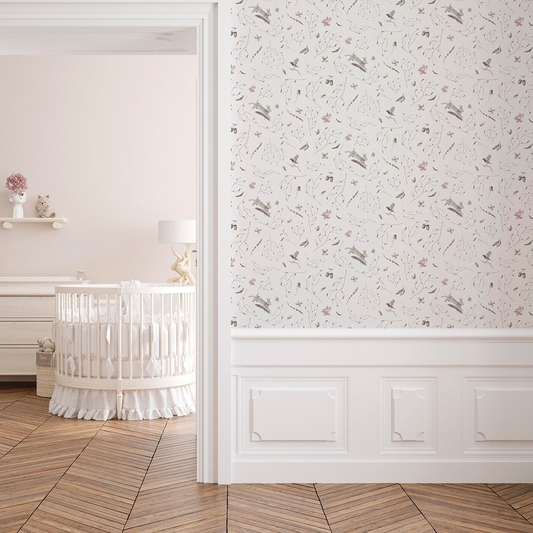 HOW TO REPAIR DAMAGED WALLPAPER ON THE WALL? – ALF&mabi