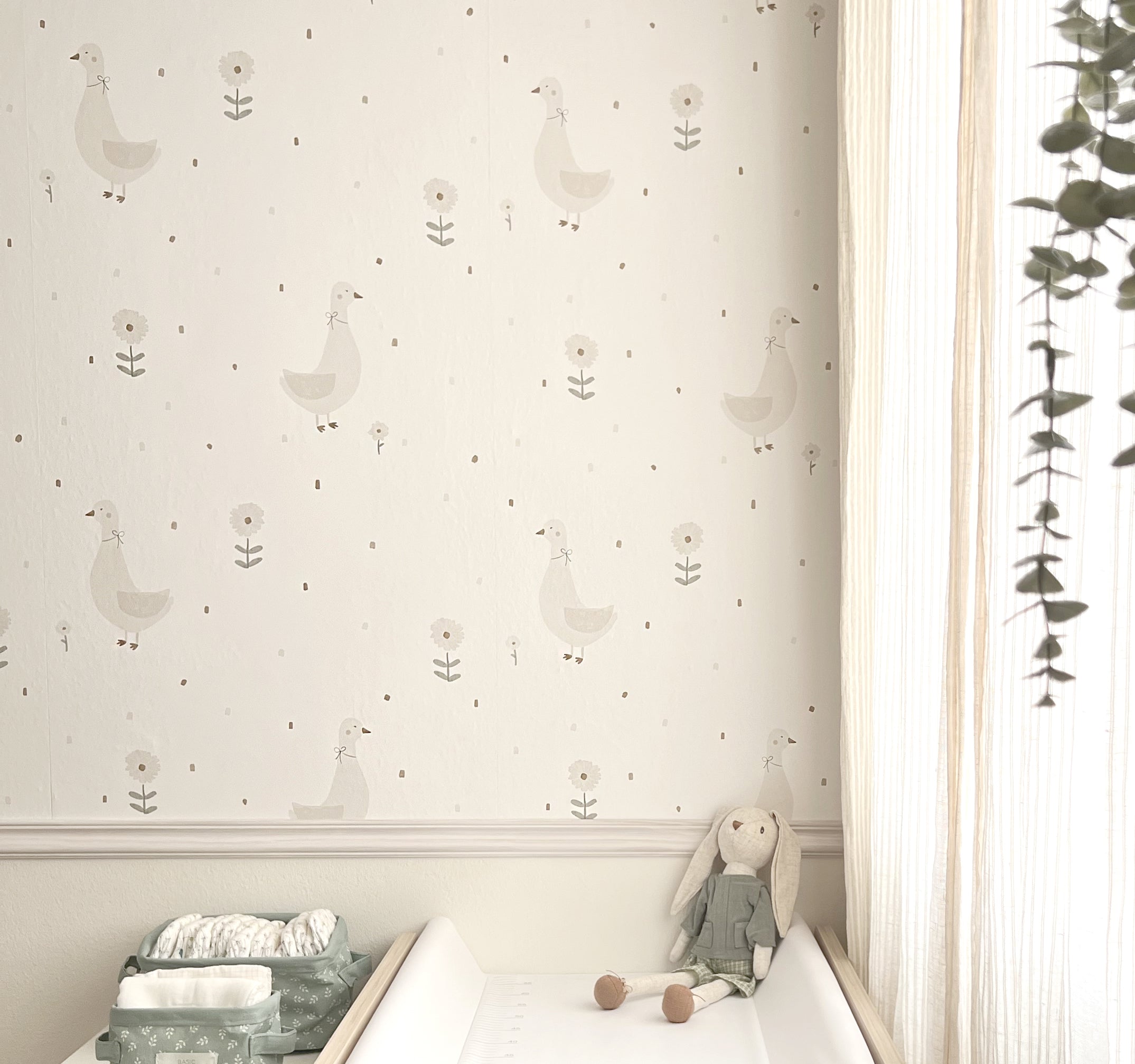 Detalles en Verde con Gansa Lucy – ALF&mabi
